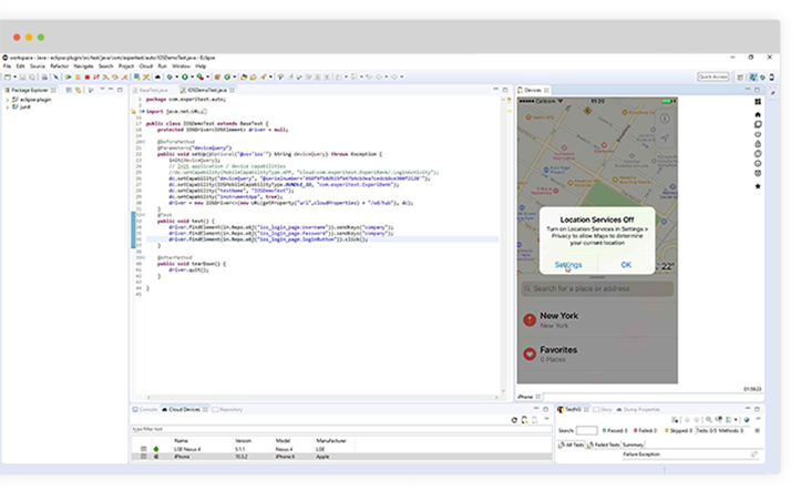 Appium Studio for Eclipse Appium Studio for Eclipse